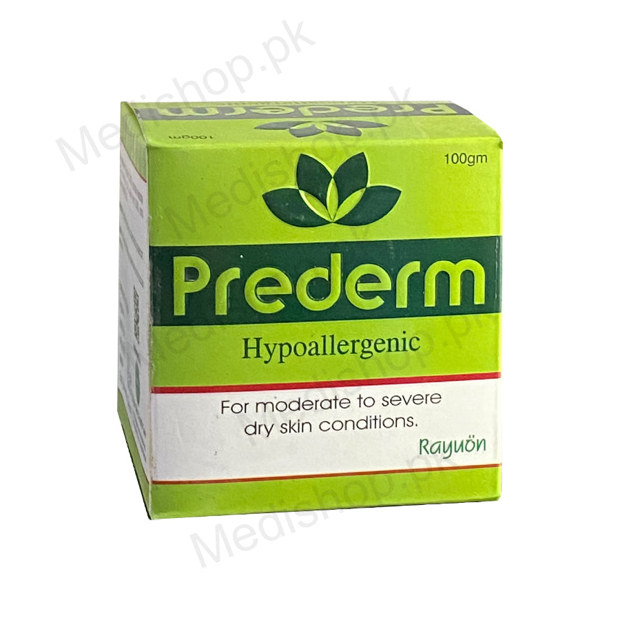 Prederm hypoallergenic Emollient 100gm – Medishop.pk