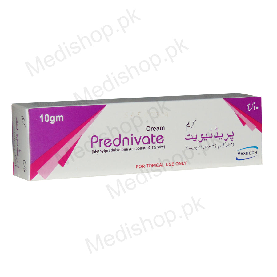 Prednivate cream 10gm – Medishop.pk