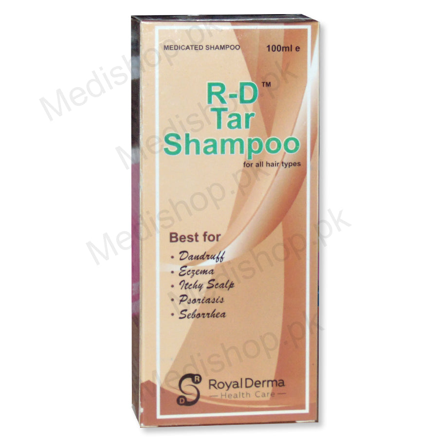 R-D Tar Shampoo 100ml – Medishop.pk