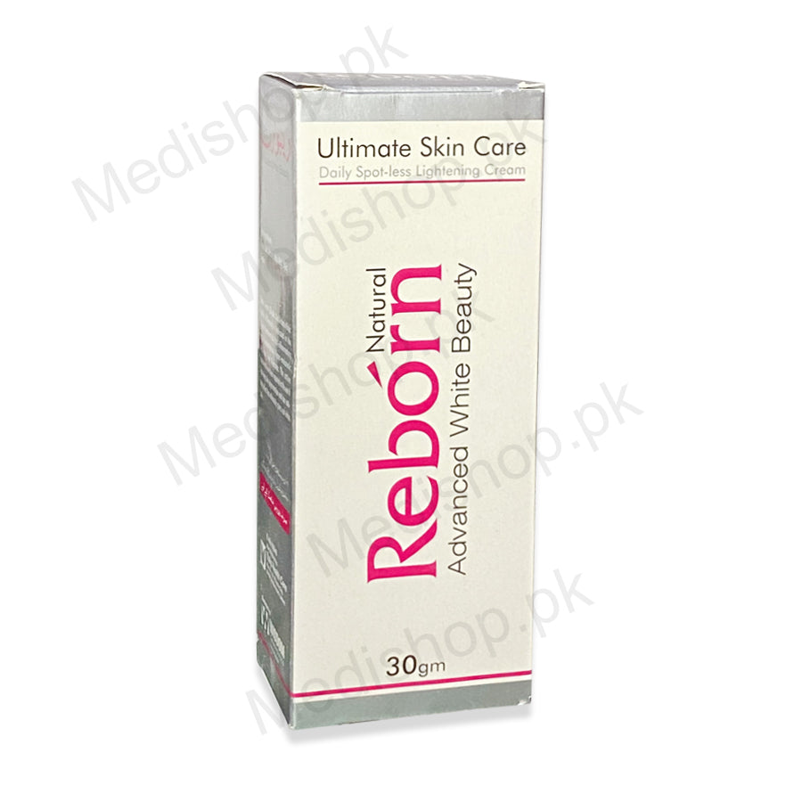 Reborn Cream 30gm Advanced White beauty – Medishop.pk