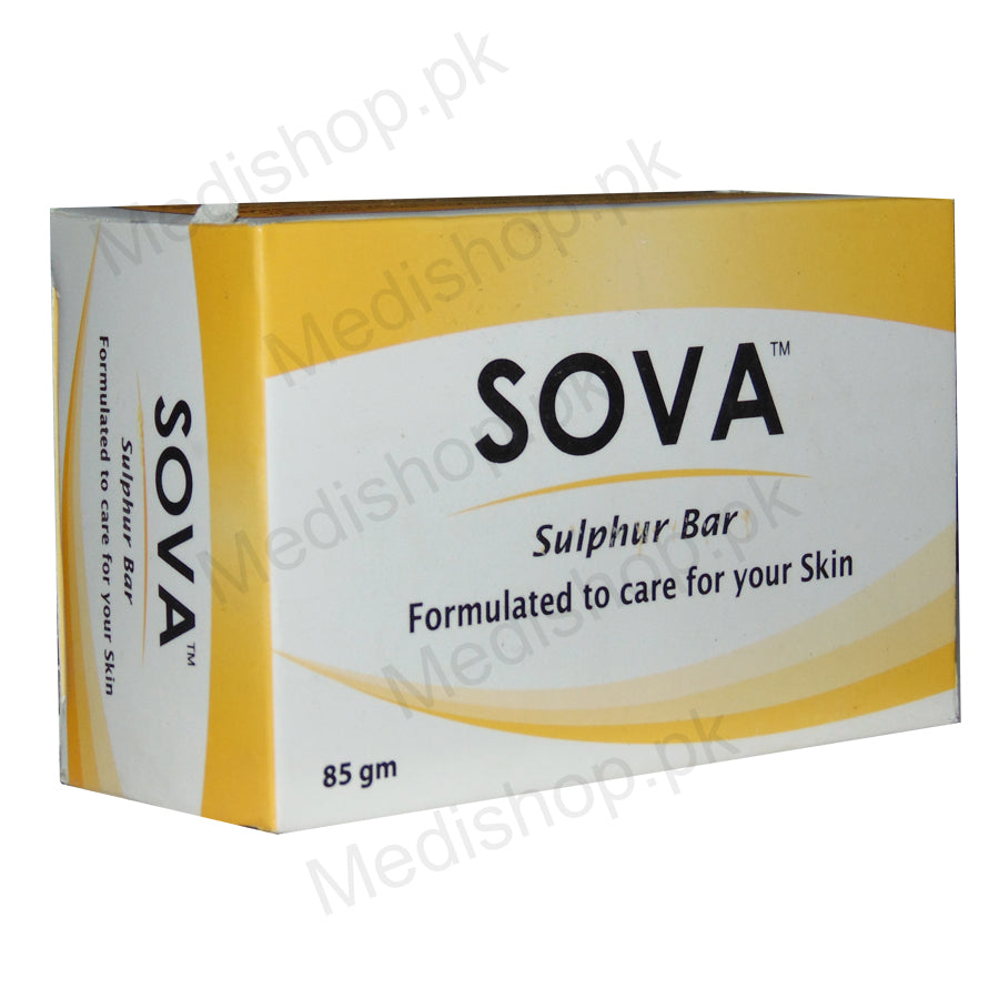 SOVA sulphur bar 85gm – Medishop.pk