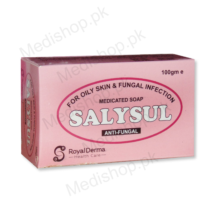 Salysul Medicated Soap 100gm – Medishop.pk