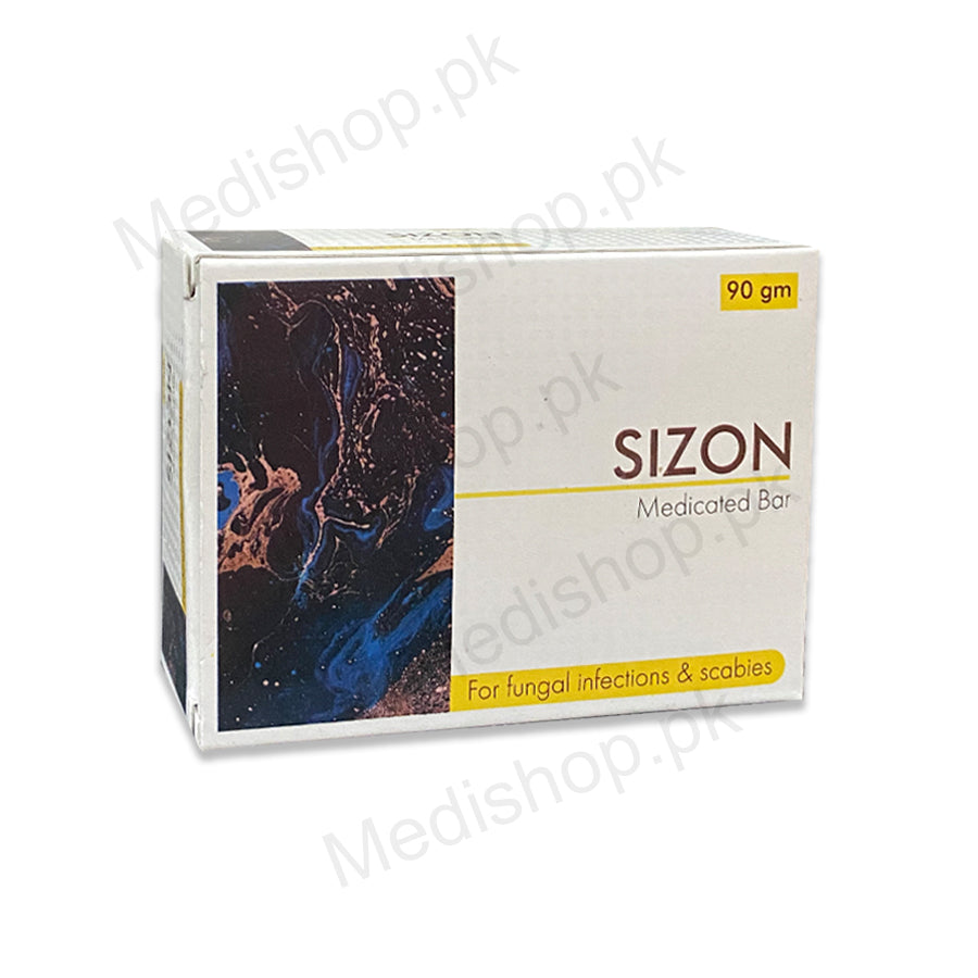 Sizon Medicated Bar 90gm – Medishop.pk