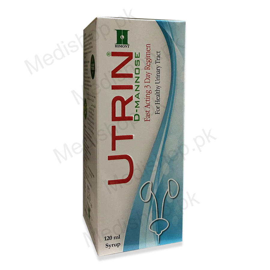 Utrin Syrup 120ml (D - Mannose) – Medishop.pk
