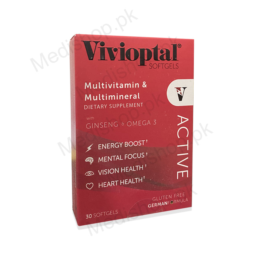 Vivioptal Active Softgels – Medishop.pk