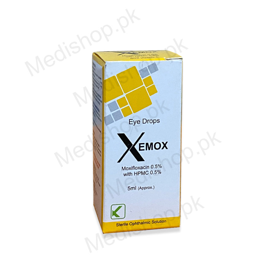 Xemox Eye Drops 5ml – Medishop.pk