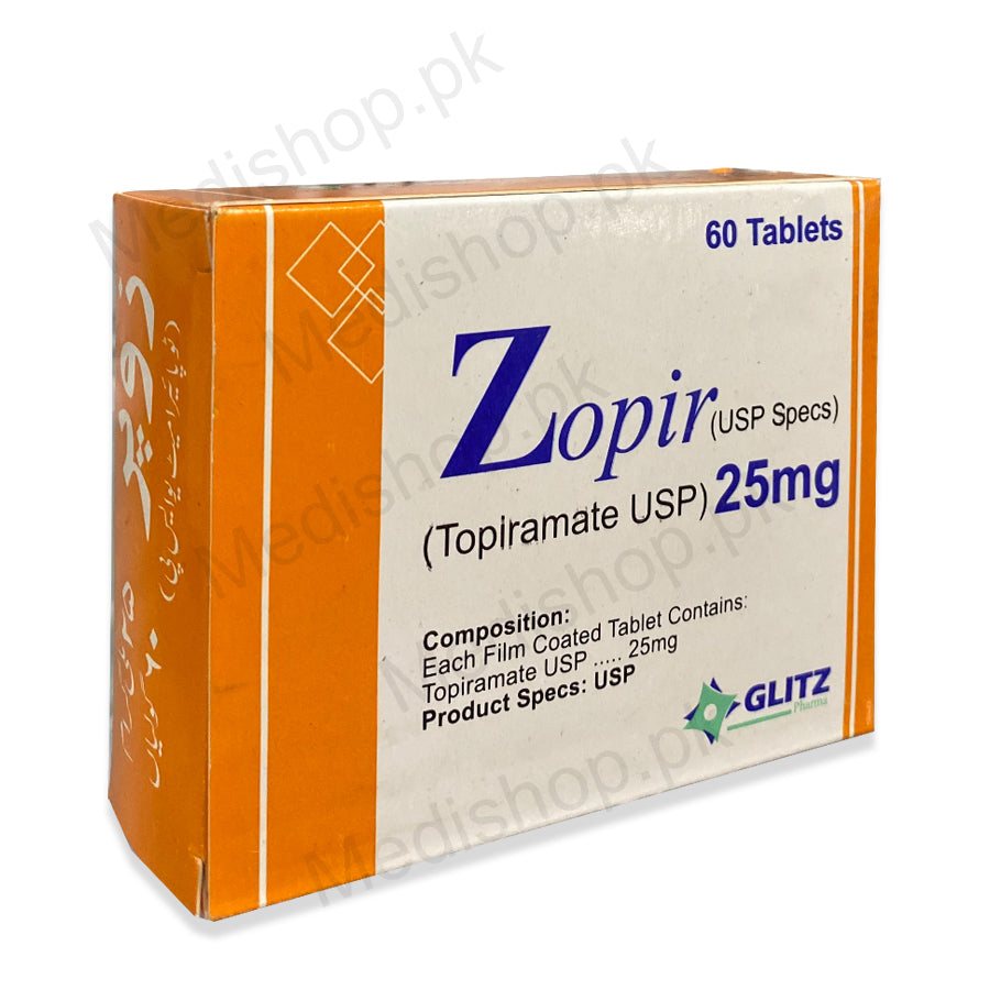 Zopir Tablets 25mg – Medishop.pk