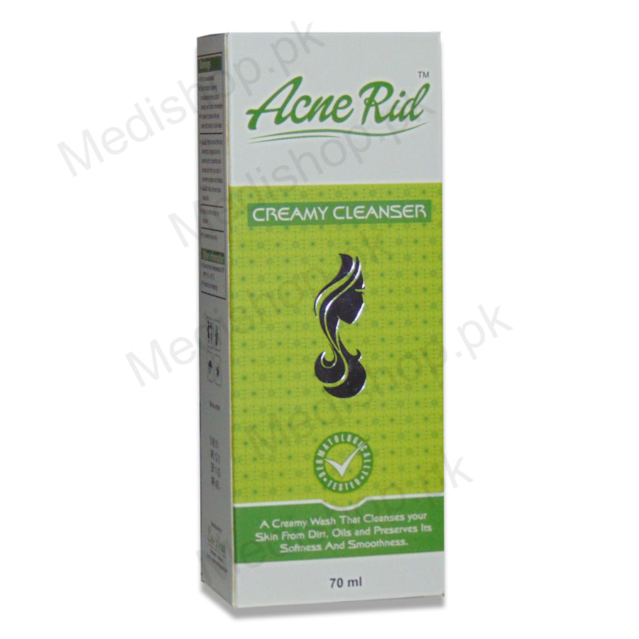Acne Rid Creamy Cleanser 70ml – Medishop.pk