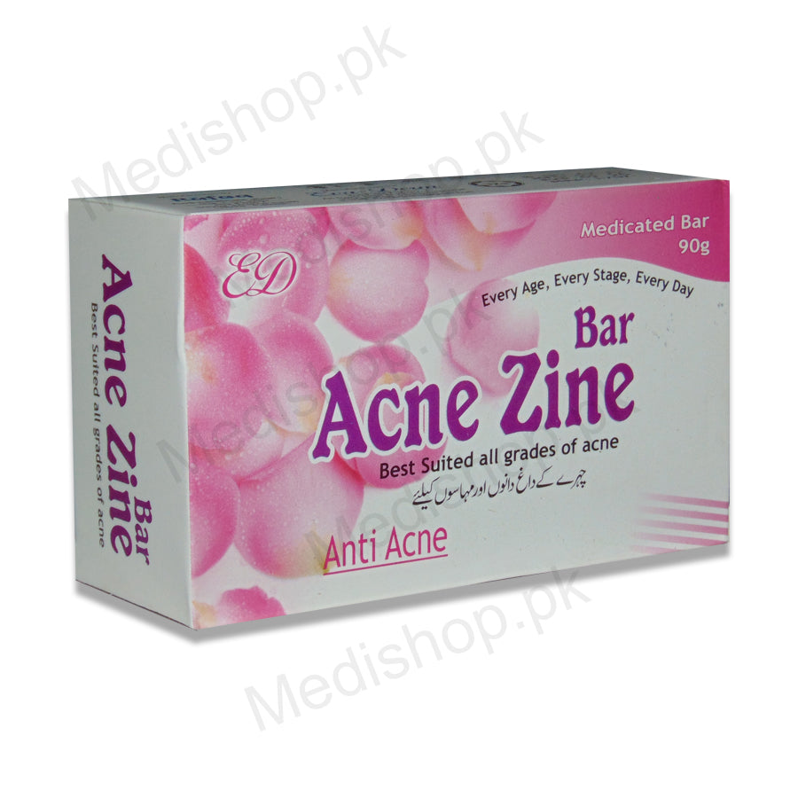 Acne Zine Bar 90G – Medishop.pk