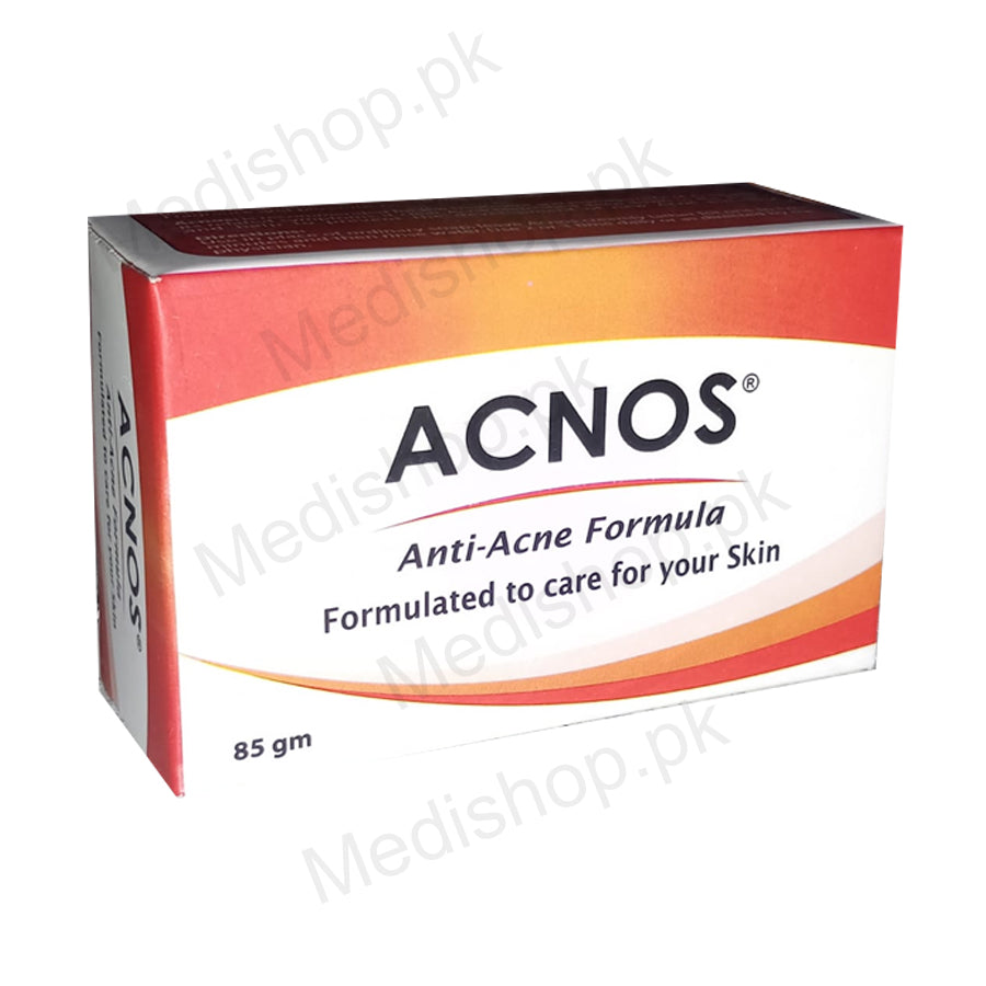 Acnos Anti Acne Soap 85gm – Medishop.pk