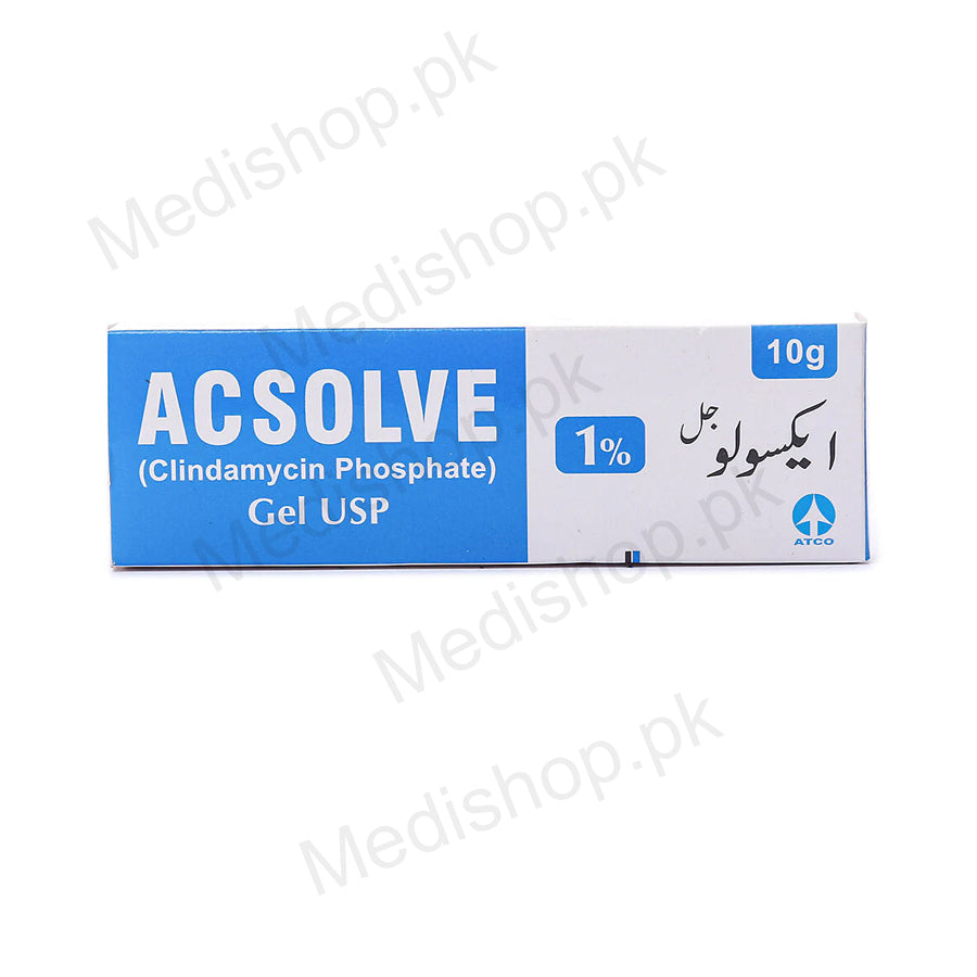 Acsolve Gel 10gm – Medishop.pk