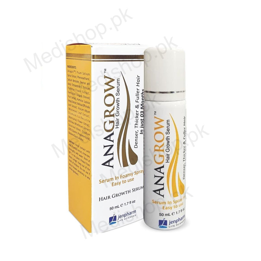 Anagrow Hair Growth Serum 50ml – Medishop.pk