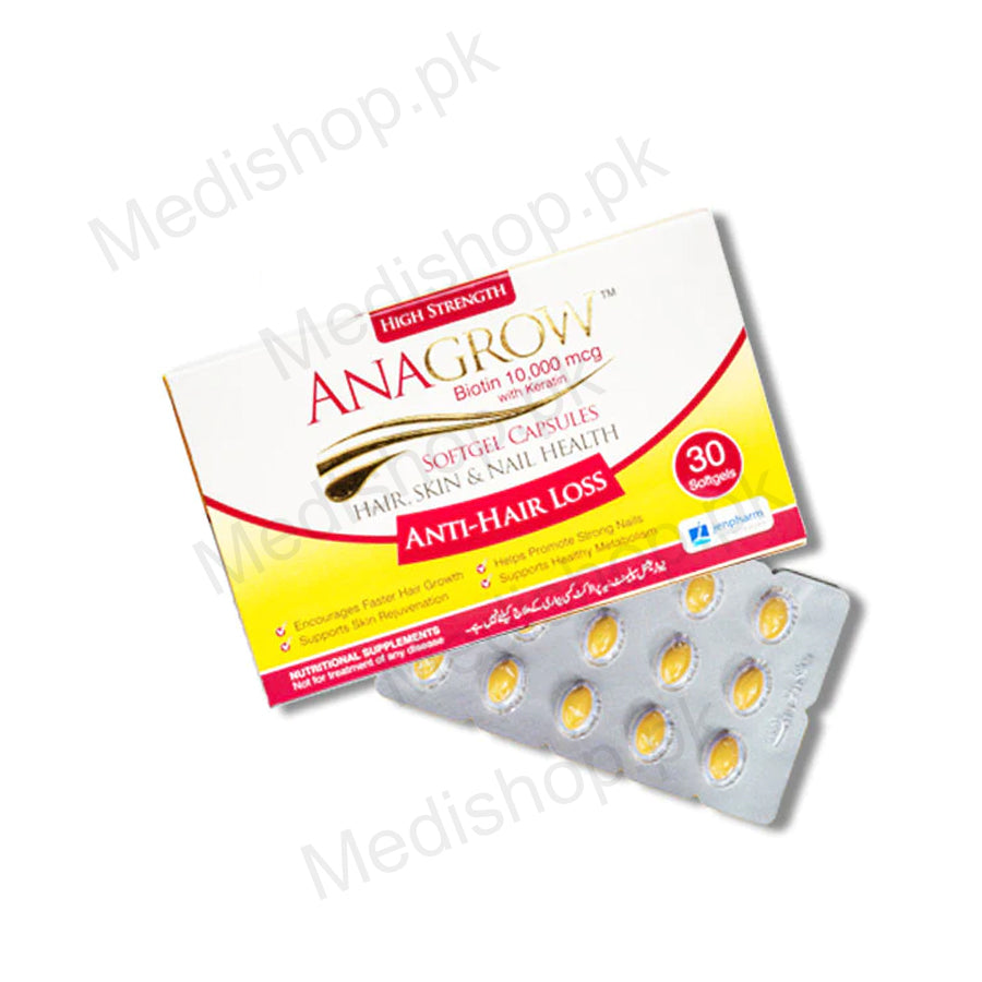 ANAGROW SOFT GEL CAPSULES – Medishop.pk