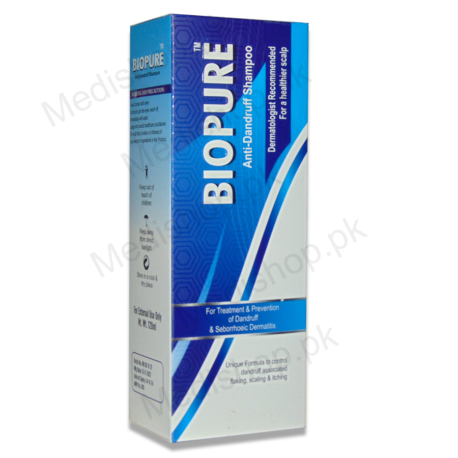 Biopure Anti Dandruff Shampoo 120ml – Medishop.pk