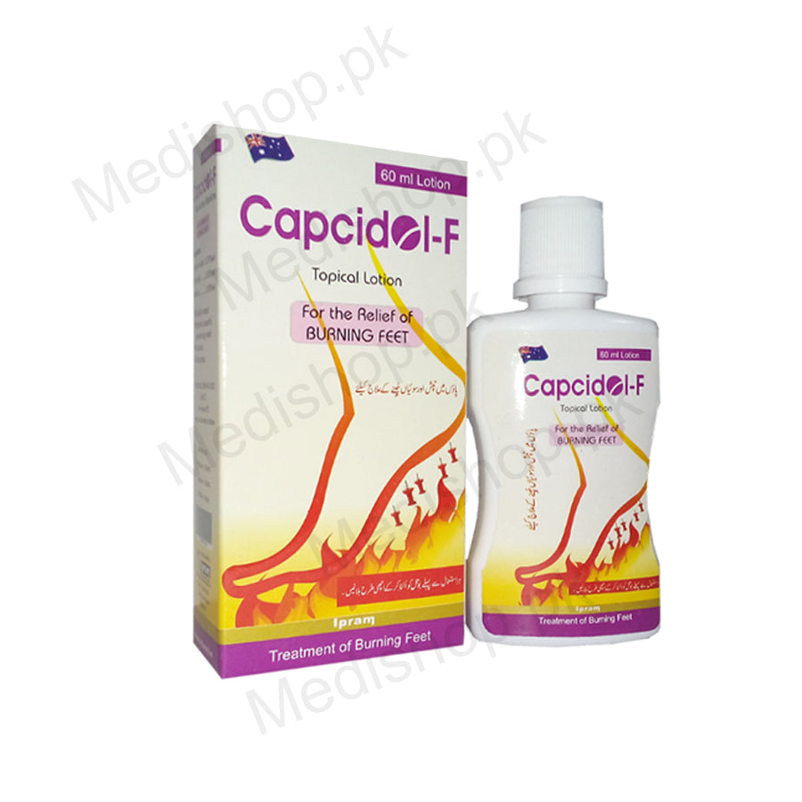 Capcidol F Lotion 50ml – Medishop.pk