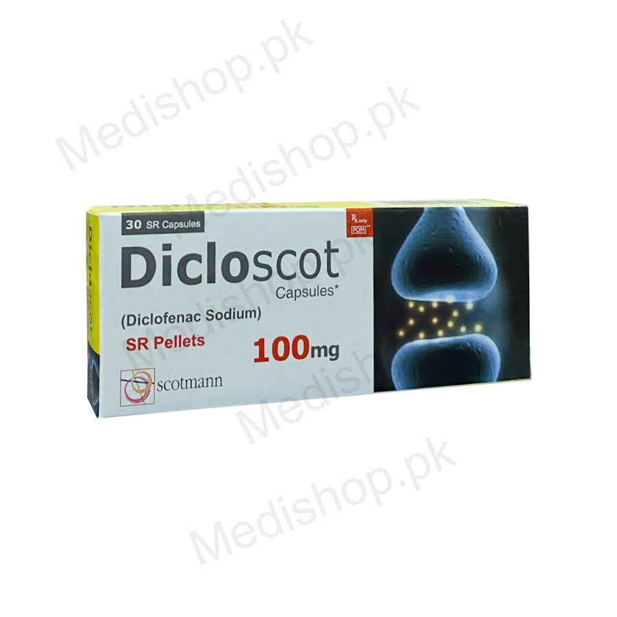 Dicloscot 100mg Tablets – Medishop.pk