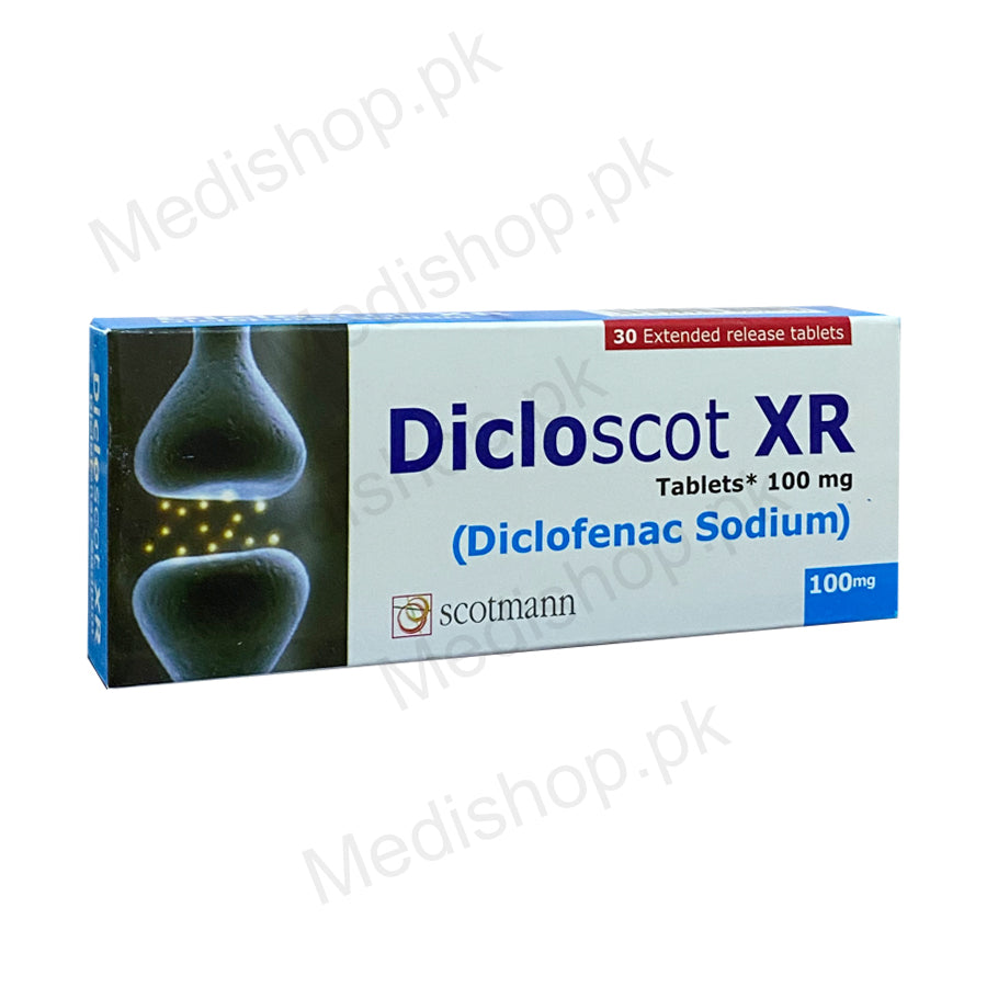 Dicloscot Xr 100mg Tablets – Medishop.pk