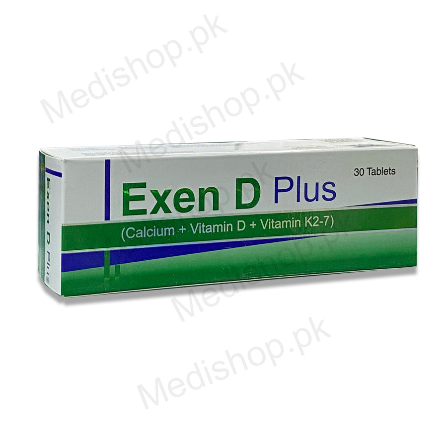 Exen D Plus Tablets – Medishop.pk