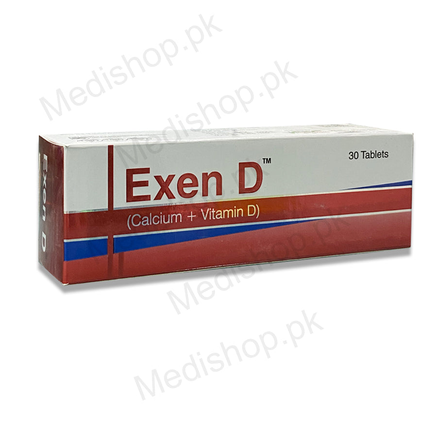 Exen D Tablets – Medishop.pk