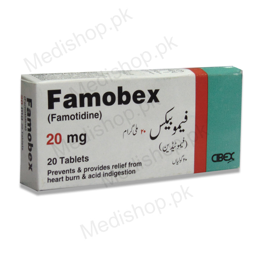 Famobex Tablets 20mg – Medishop.pk