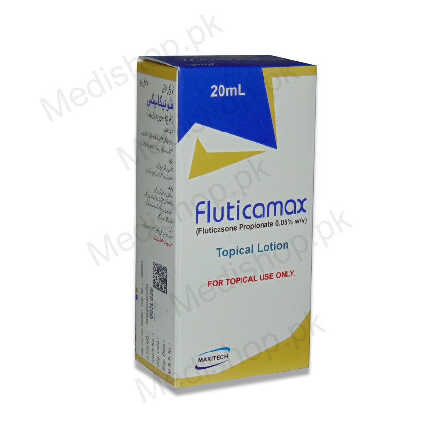 Fluticamax Topical Lotion 20ml – Medishop.pk