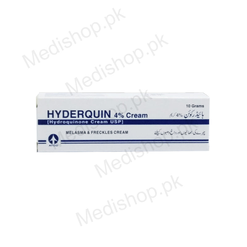 Hyderquin 4% Cream 10gm – Medishop.pk