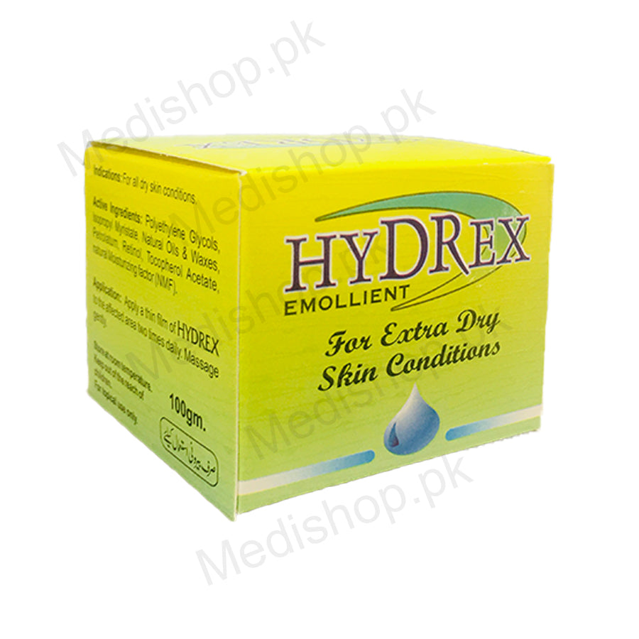 Hydrex Emollient 100gm – Medishop.pk