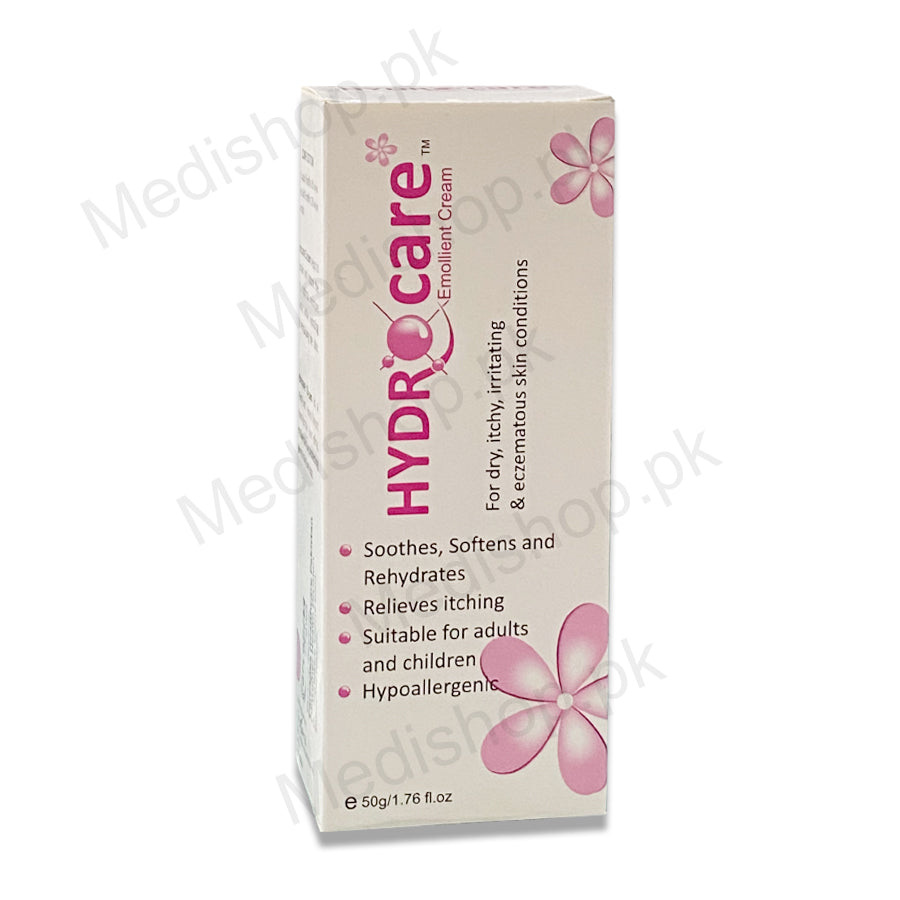 Hydrocare Emollient Cream 50gm – Medishop.pk