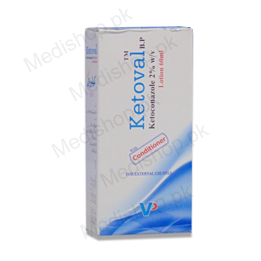 Ketoval Lotion 60ml – Medishop.pk