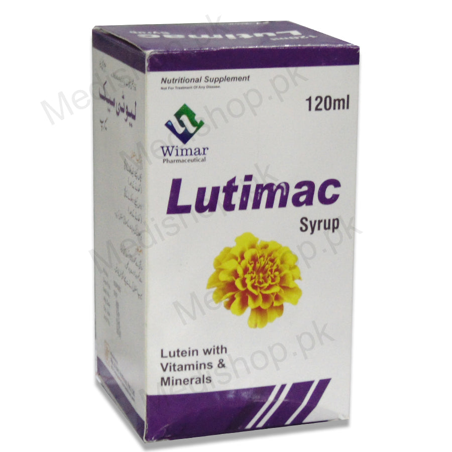 Lutimac Syrup 120ml – Medishop.pk