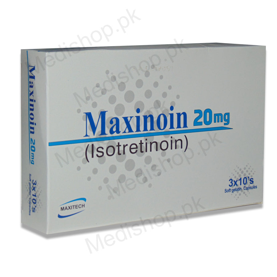 Maxinoin 20mg Capsule – Medishop.pk