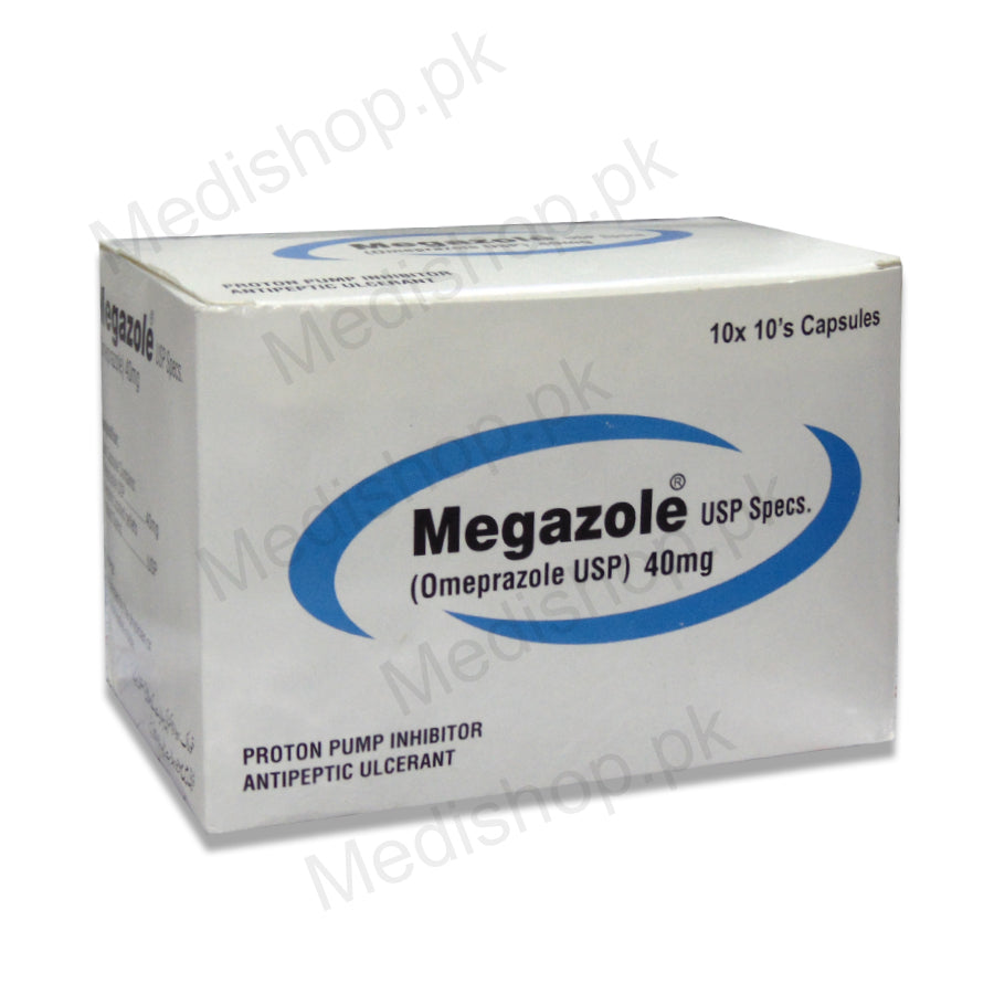 Megazole Capsules 40mg – Medishop.pk