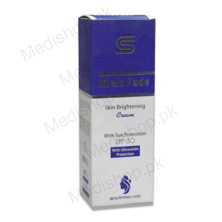 Mela fade Skin Brightening SPF 30 Cream 30gm – Medishop.pk