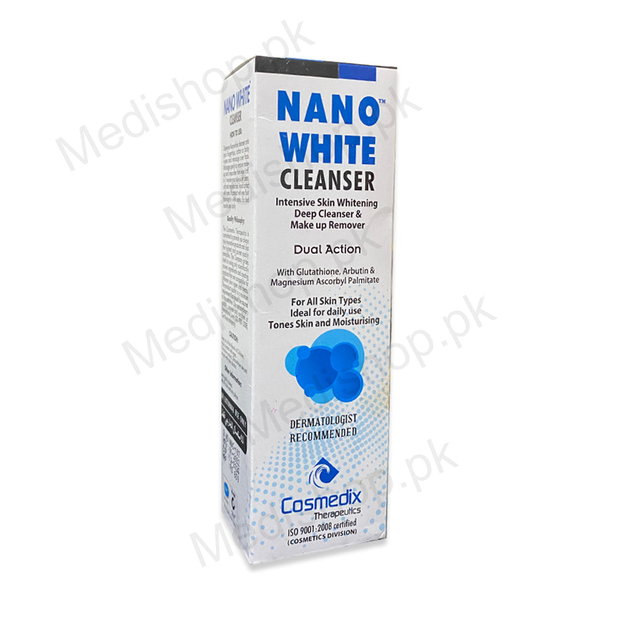 Nano White Cleanser 100ml – Medishop.pk