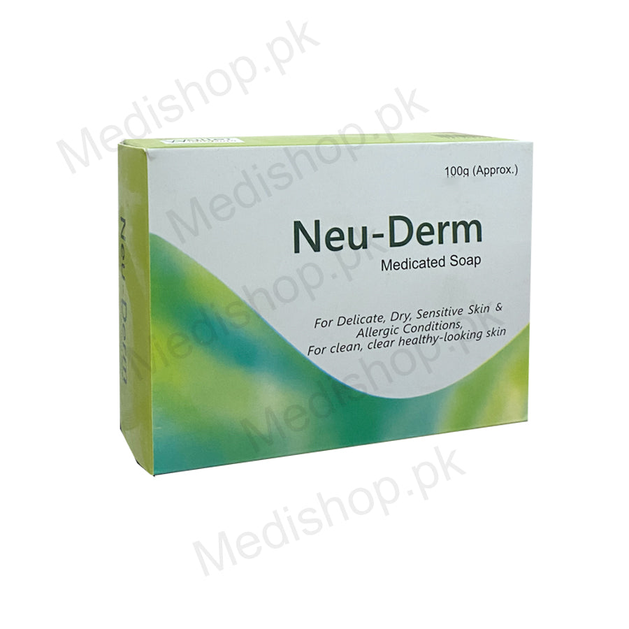 Neu Derm Medicated Soap 100gm – Medishop.pk