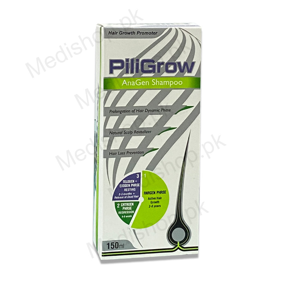 Piligrow Anagen Shampoo 150ml – Medishop.pk