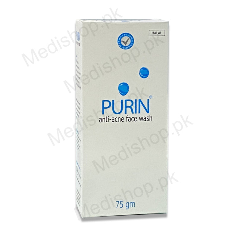 Purin Anti Acne Face Wash 75gm – Medishop.pk