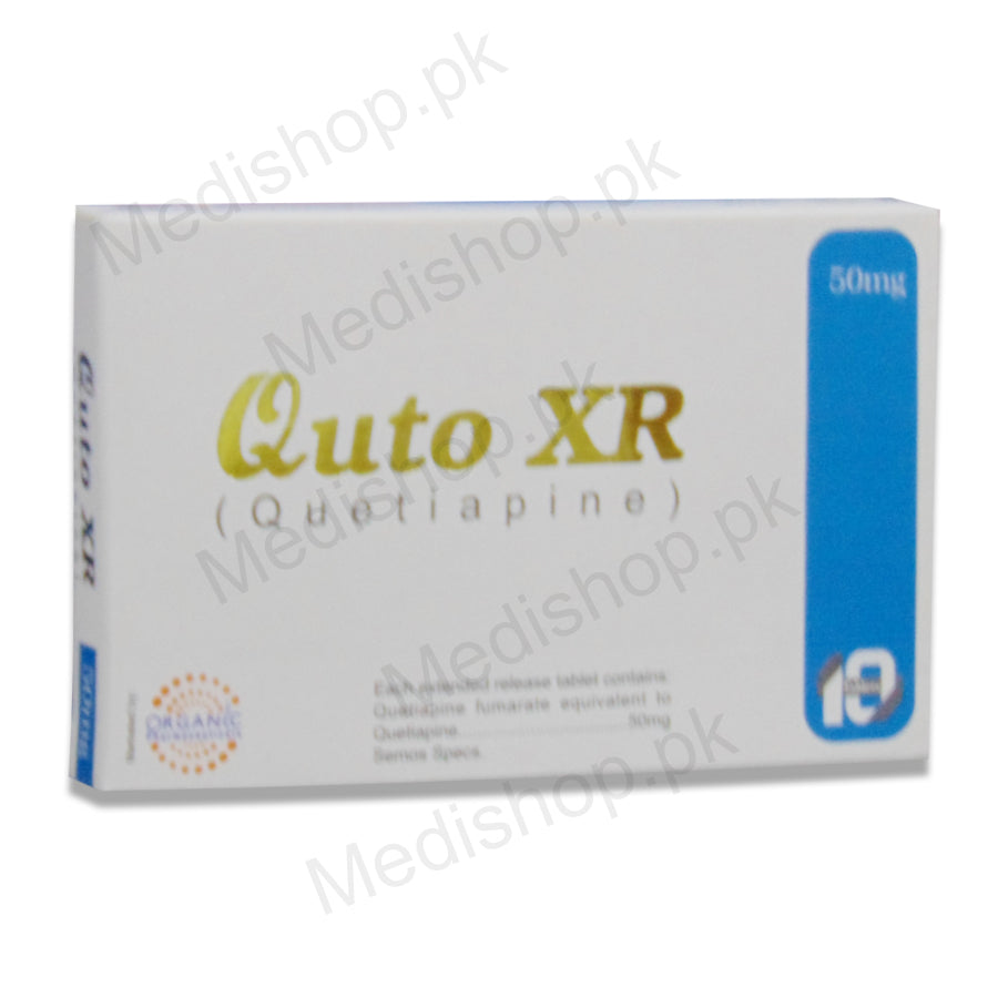 Quto XR 50mg Tablets – Medishop.pk