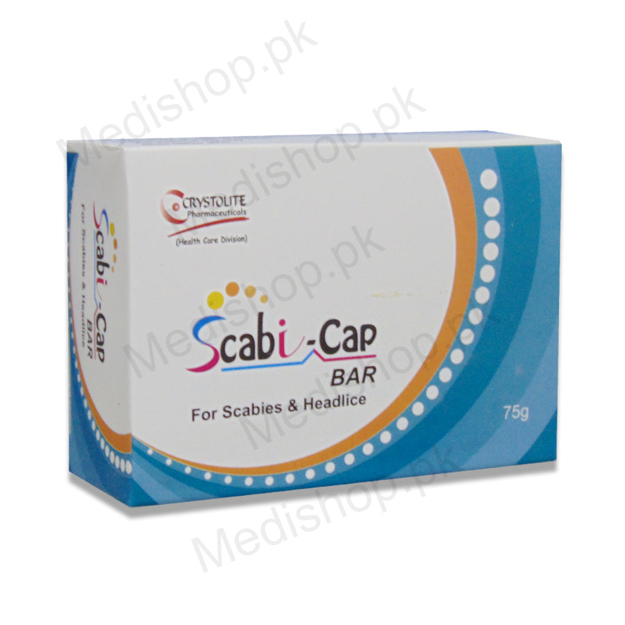 Scabi Cap Bar 75gm – Medishop.pk