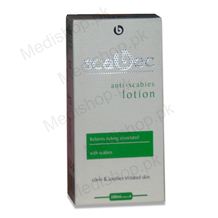 Scabec Anti Scabies Lotion 100ml – Medishop.pk