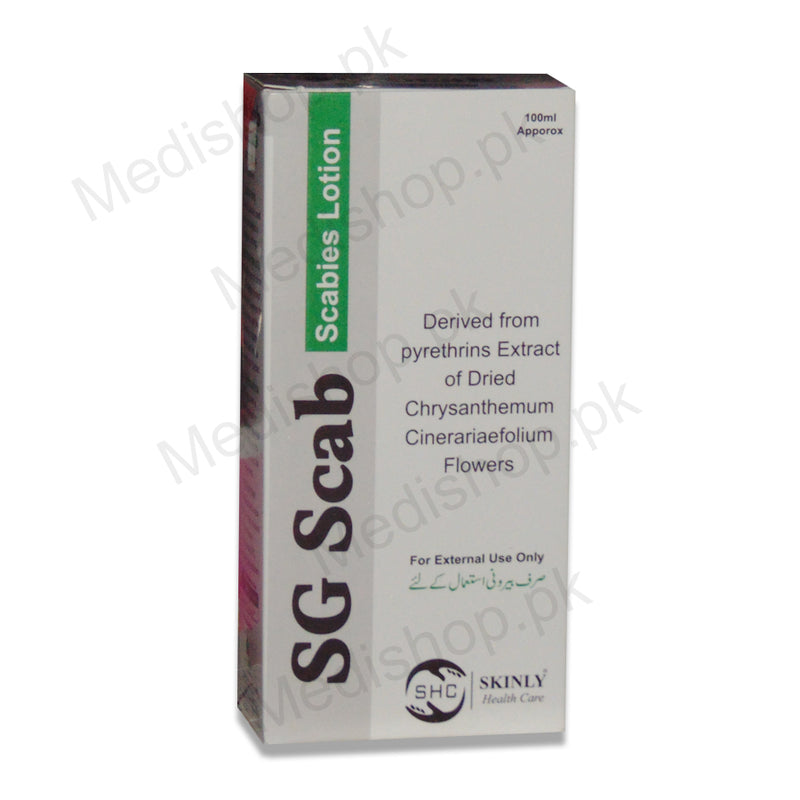SG Scab Lotion 100ml – Medishop.pk