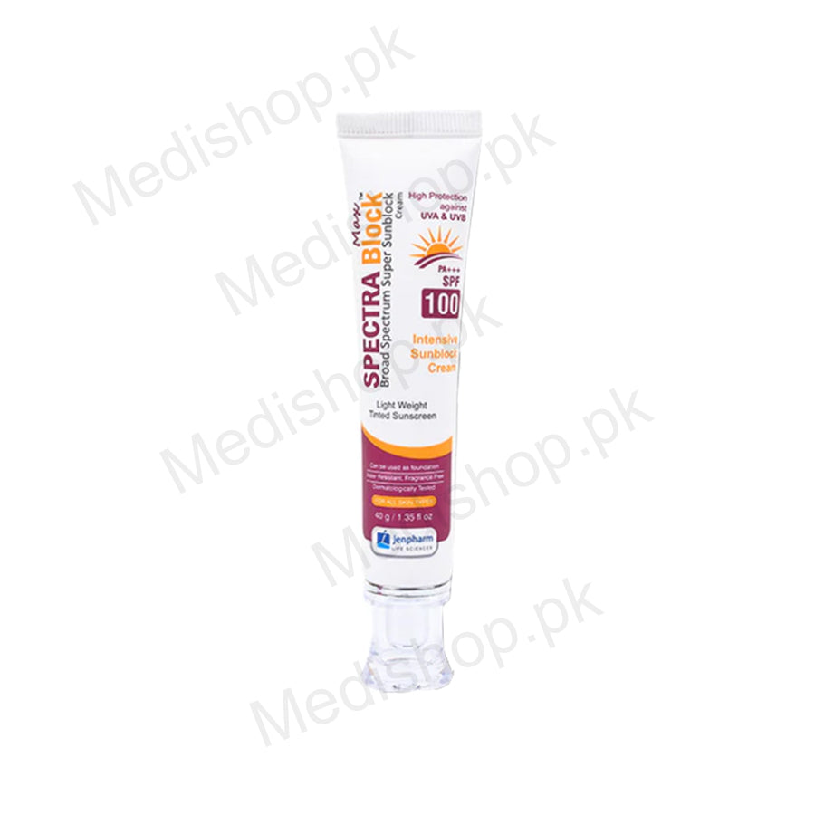 Spectrablock Max Spf 100 Sunblock – Medishop.pk