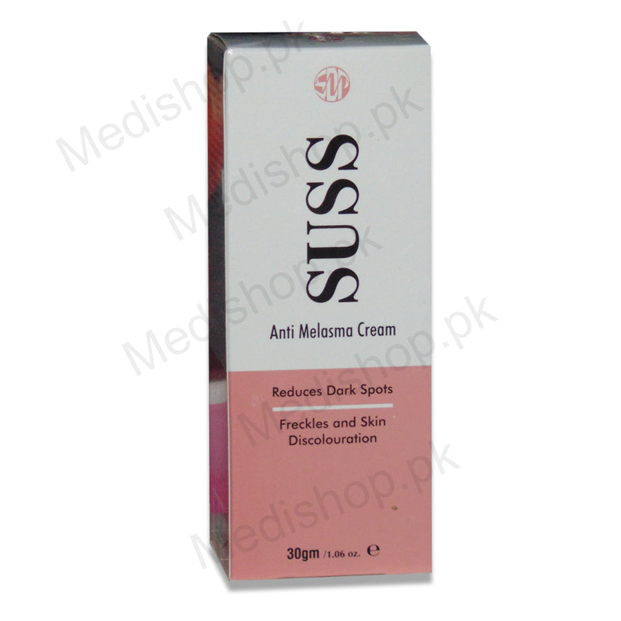 SUSS Anti Melasma Cream 30gm – Medishop.pk