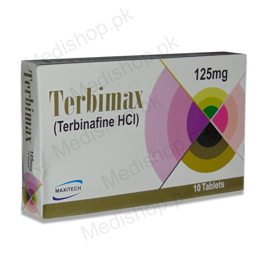Terbimax 125mg Tablet – Medishop.pk