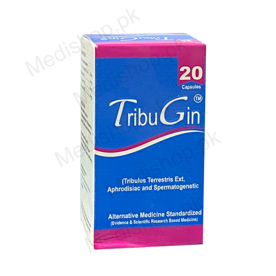 Tribugin 20 Capsules – Medishop.pk