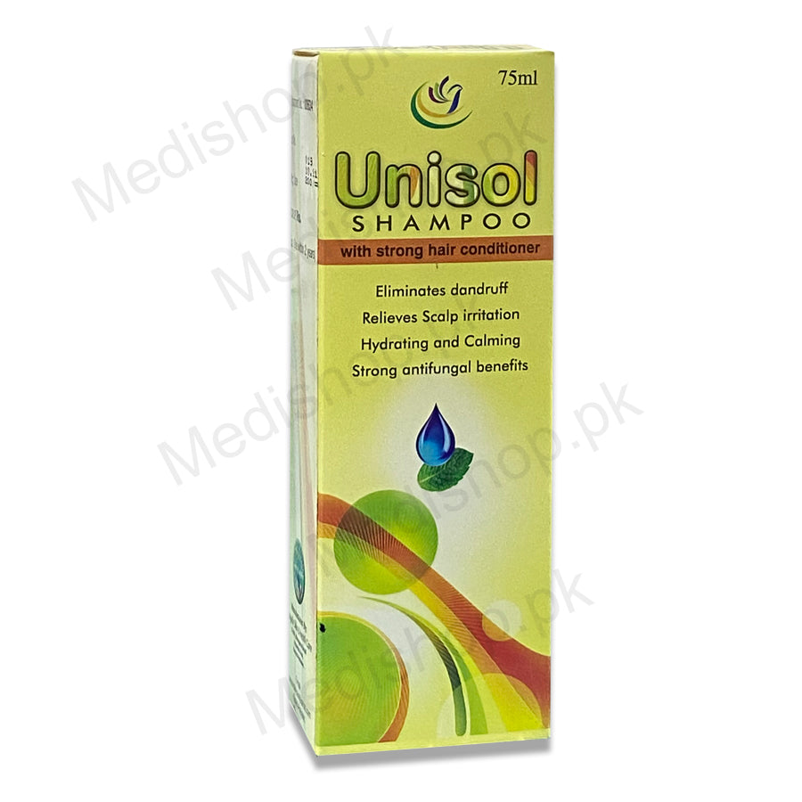 Unisol Shampoo 75ml – Medishop.pk