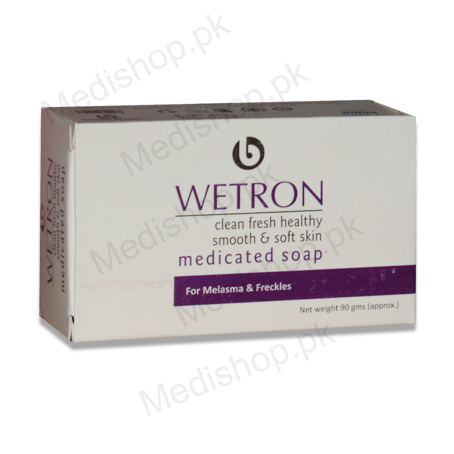 Wetron Soap 90gm – Medishop.pk
