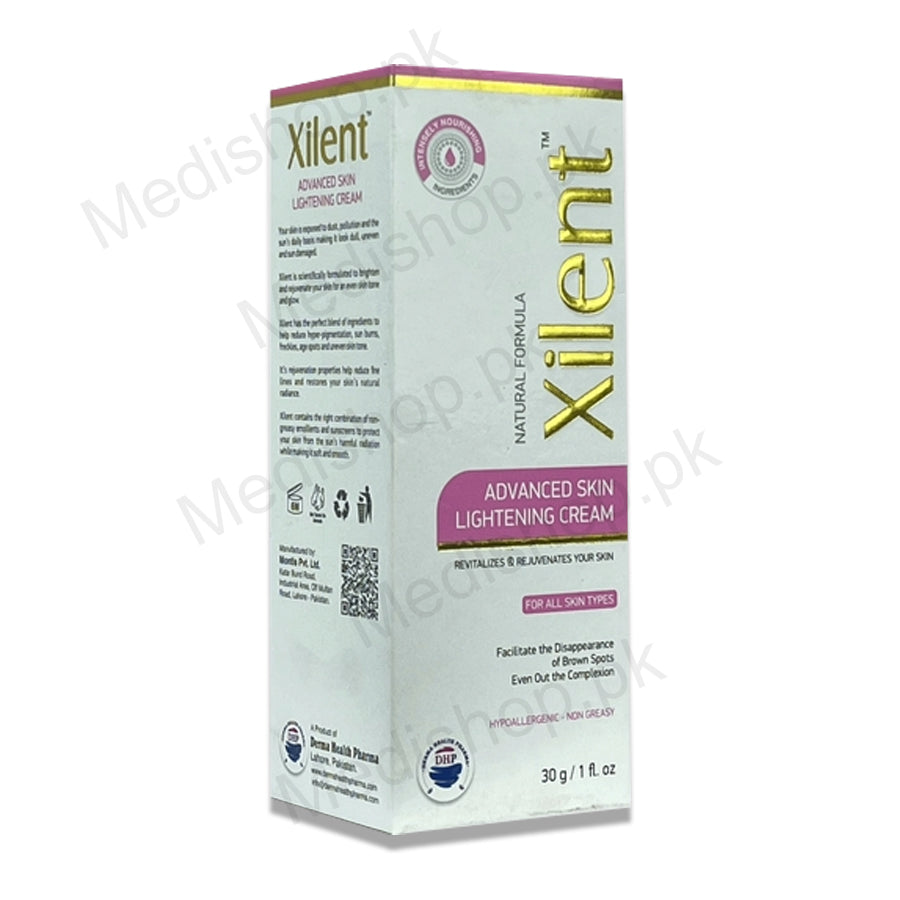 Xilent Advanced Skin Lightening Cream 30g – Medishop.pk