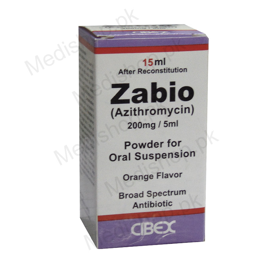 Zabio Suspension 15ml – Medishop.pk