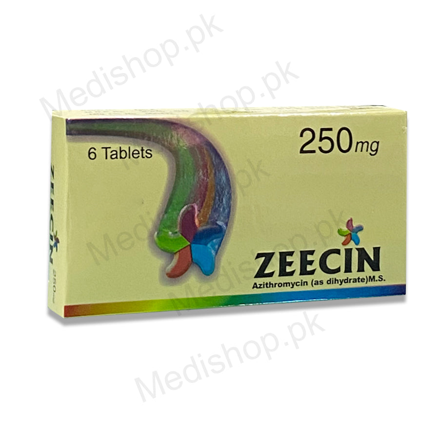 Zeecin 250mg Tablets – Medishop.pk